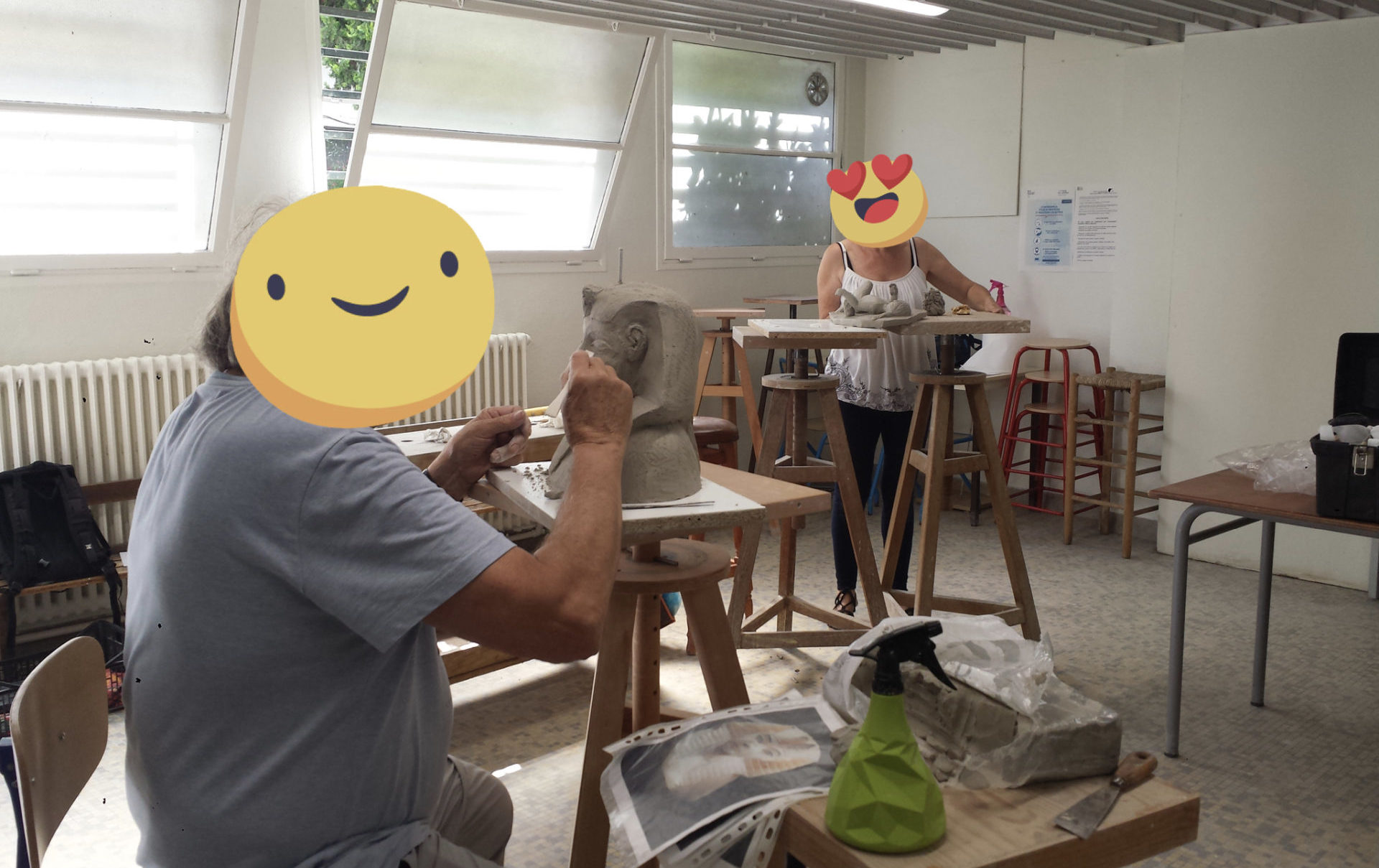 Atelier de sculpture & modelage à Orsay – Sculptur•Ed